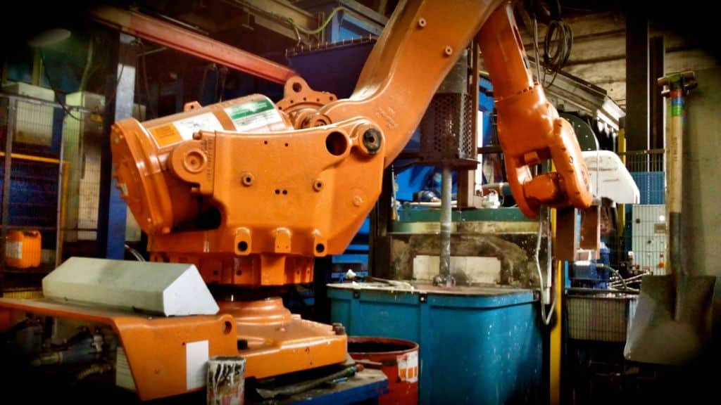 Implementation of an automated fusion system in the green molding sand ...